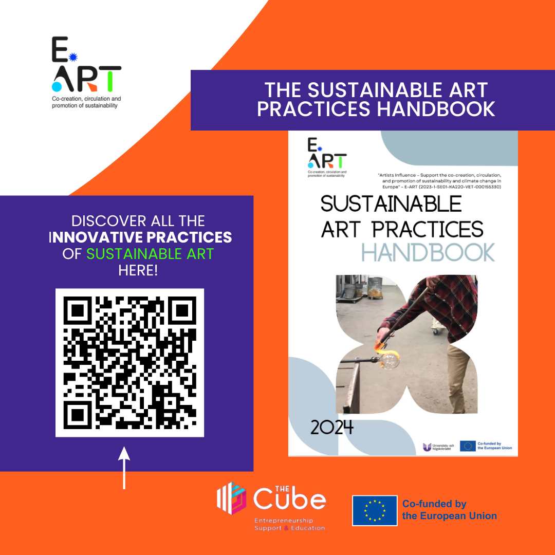 The Sustainable Art Handbook | E-ART PROJECT - The Cube