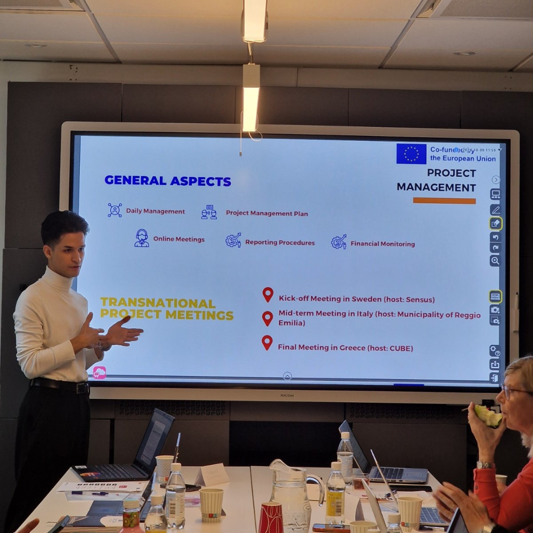 The Kick Off Meeting for the "Proud Ambassadors" project was a great success! - The Cube