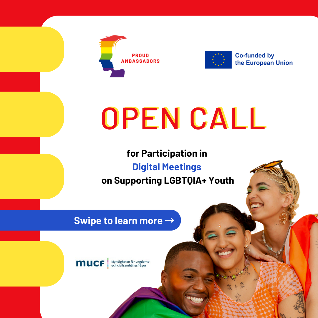 Open Call for Participation in Digital Support Meetings for LGBTQIA+ ...