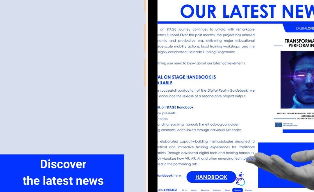 Digital on Stage – Newsletter Vol.3 is Out Now! - The Cube